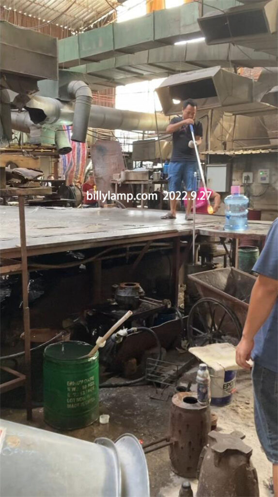 Make Bubble Glass Lamp Sample - BillyLamp